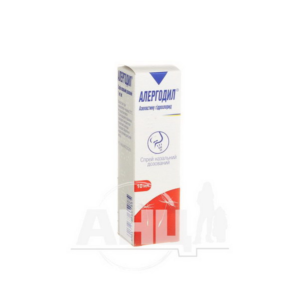 Allergodil nasal spray dosed 1 mg/ml bottle 10 ml. Price, buy ...